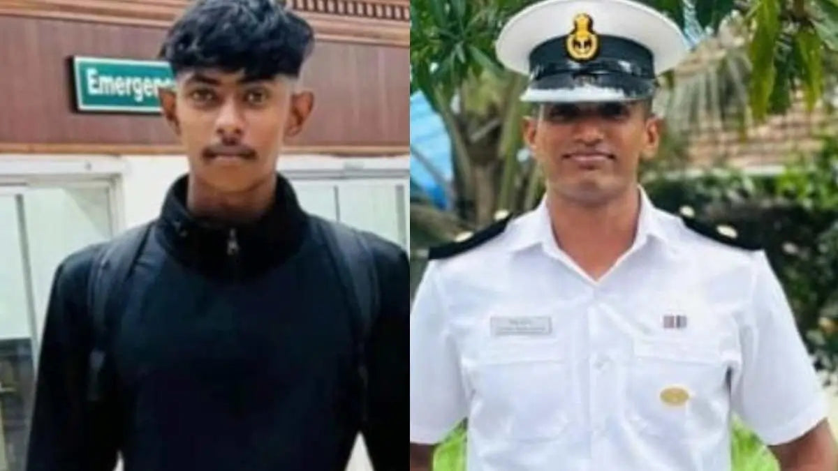 Indian Navy Officers Vishnu Raghunathan and Ananth Krishnan Killed in ...
