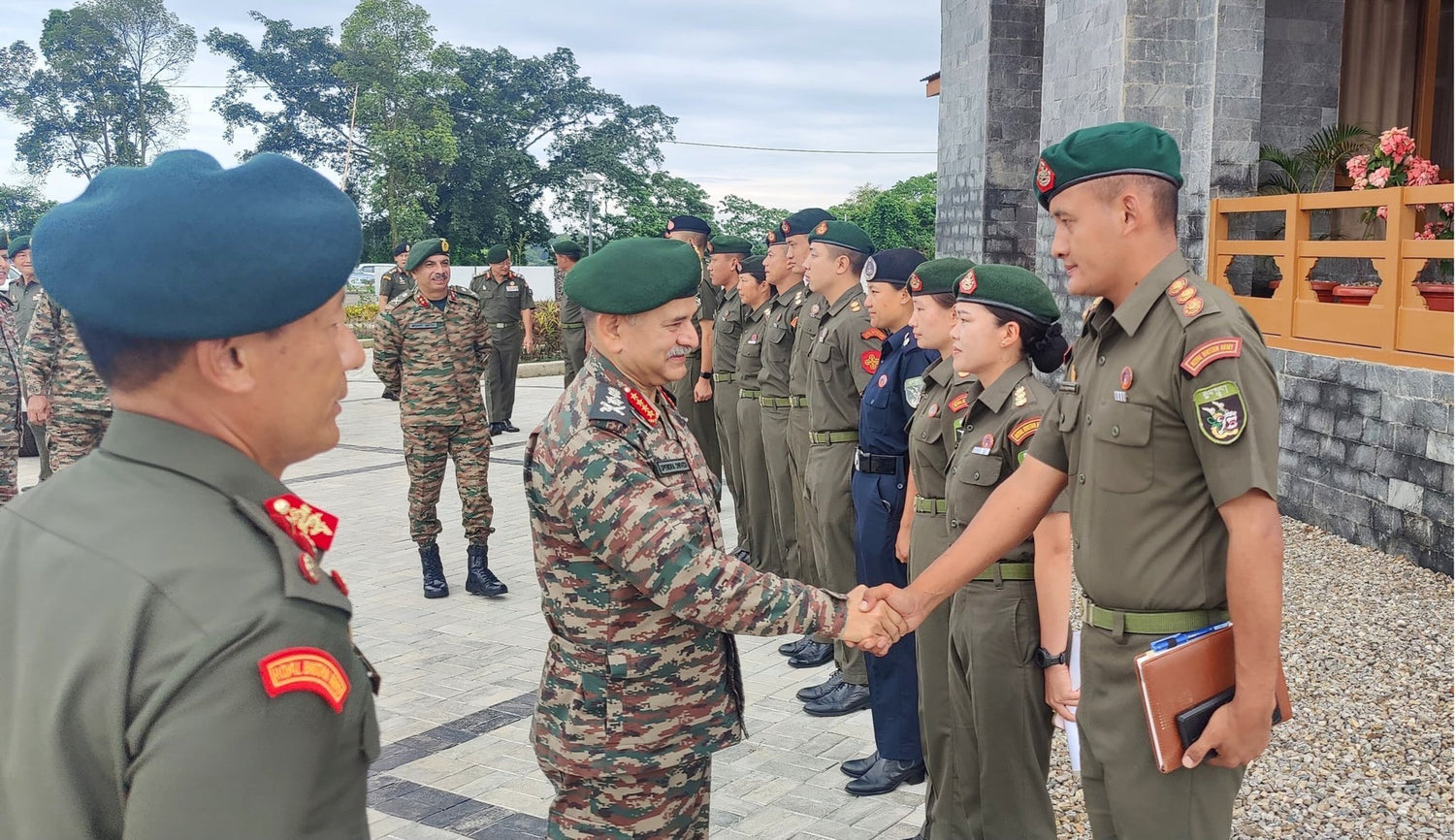 General Upendra Dwivedi Endorses Bhutan’s Gyalsung Academy for Youth ...