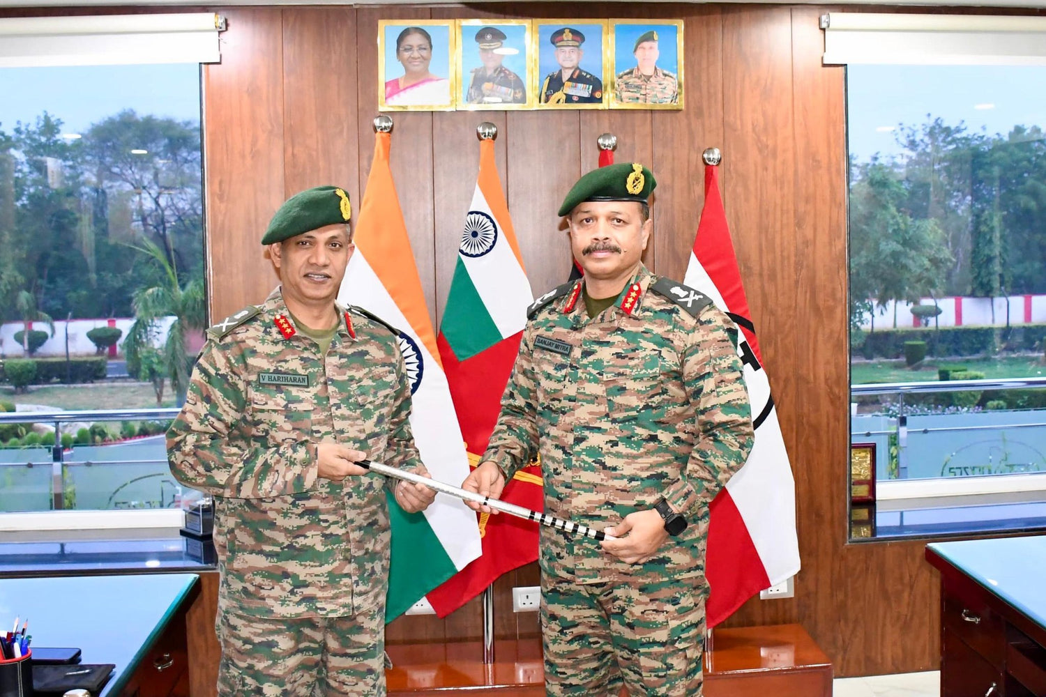 Lt Gen V Hariharan Assumes Leadership of Indian Army's Strike One Corps