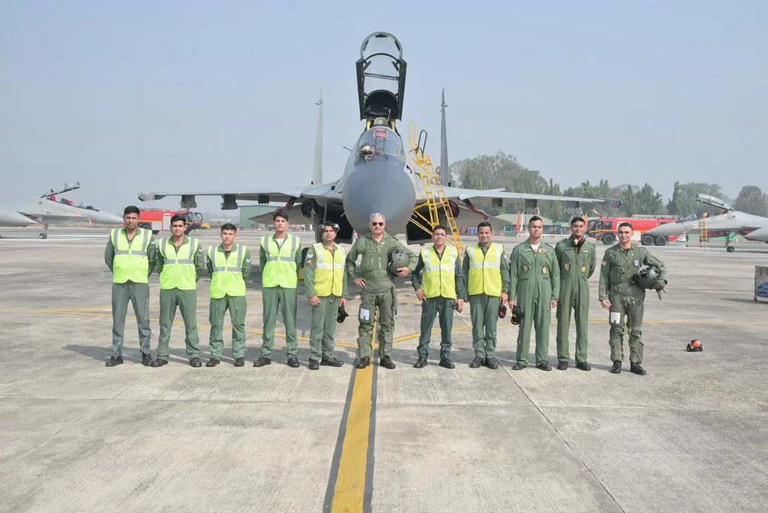 Air Marshal Surat Singh Evaluates Readiness at Eastern Sector Forward ...