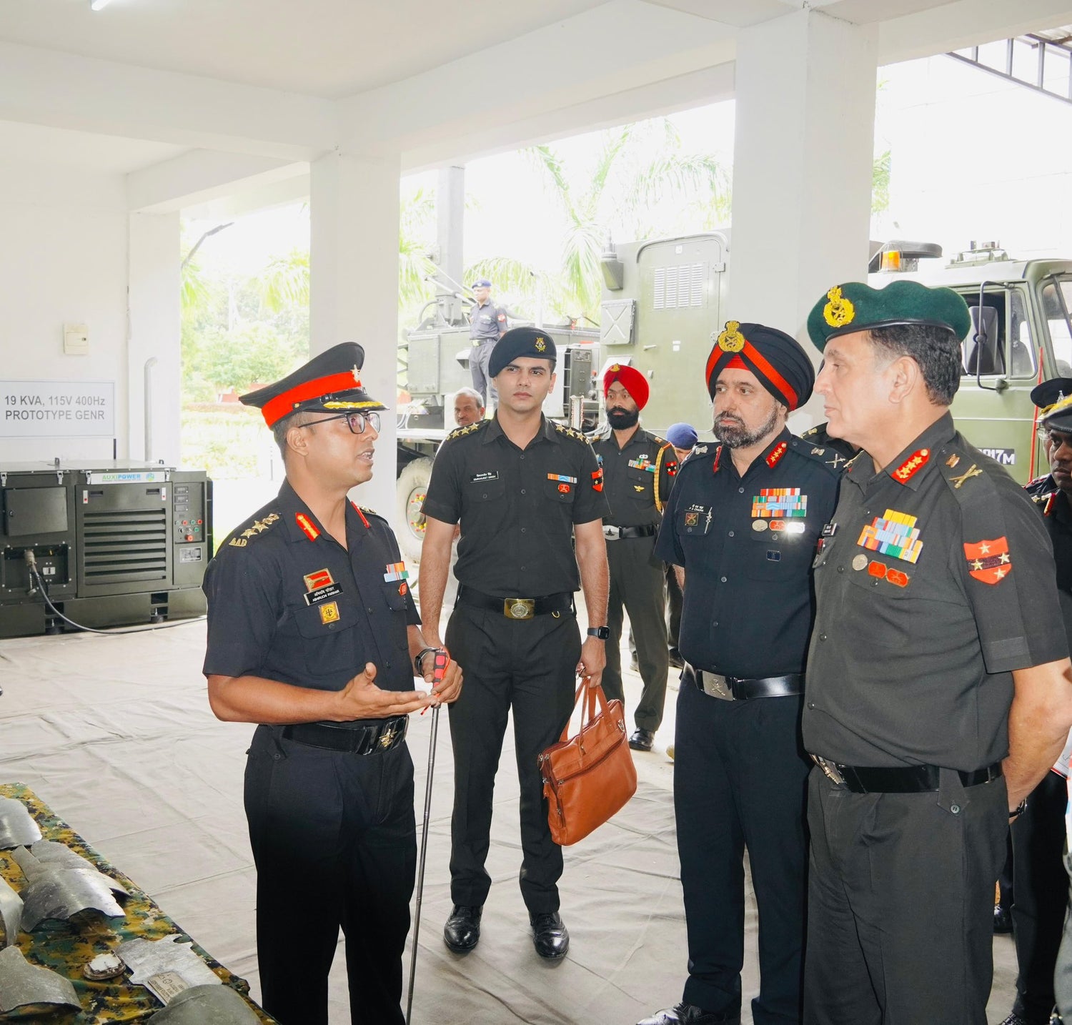 Lt Gen Dhiraj Seth Evaluates Advanced Air Defence Brigade with ...