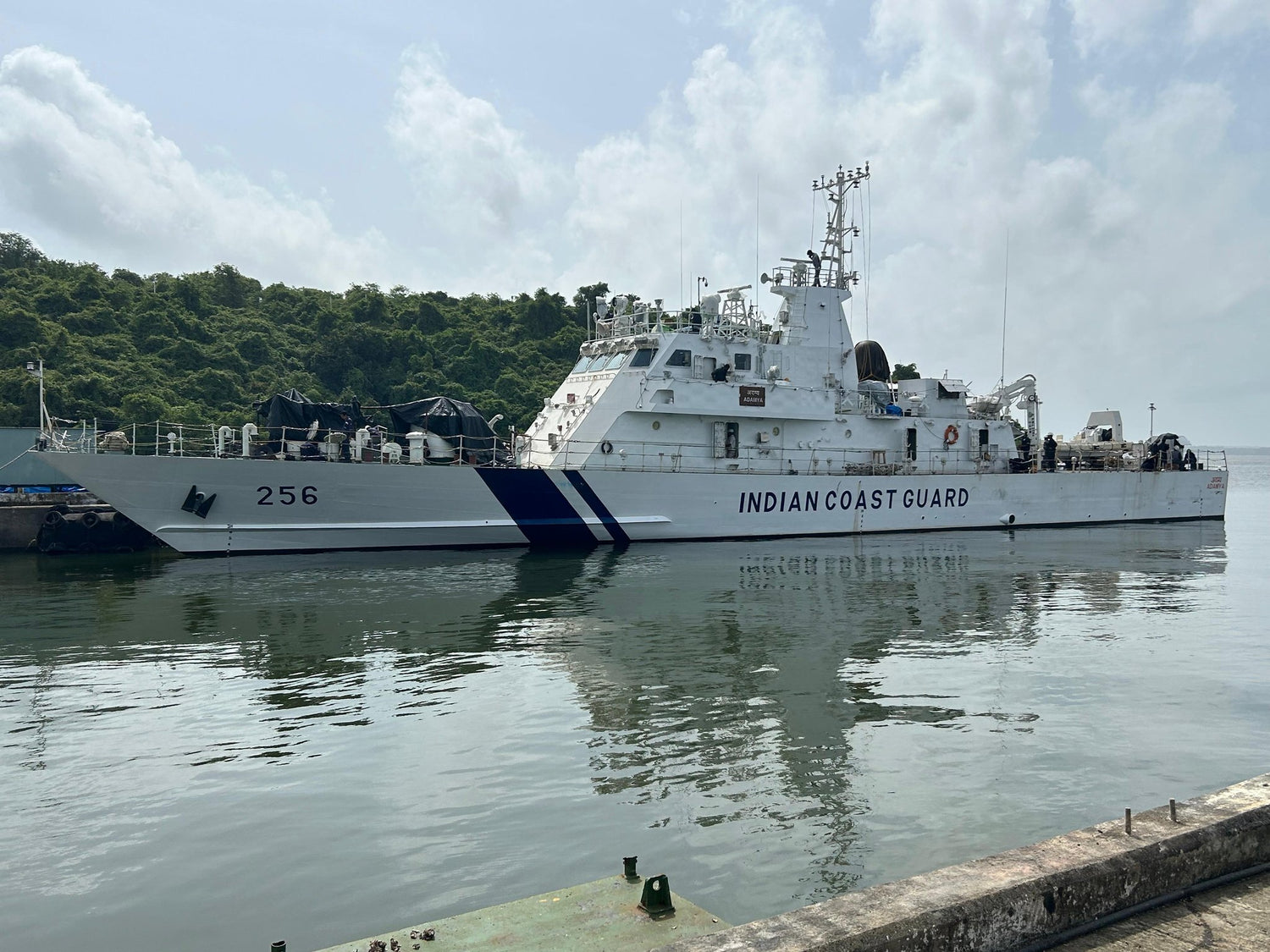 Indian Coast Guard Commissions 'Adamya', First Advanced Fast Patrol ...