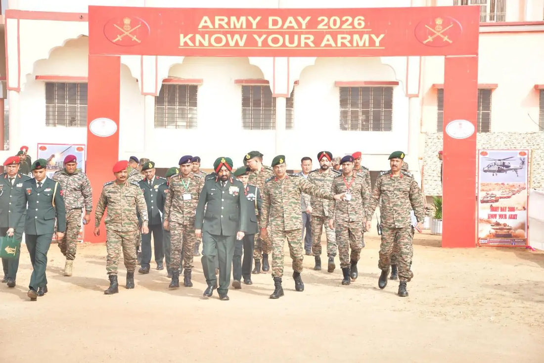 Lt Gen Manjinder Singh Assesses Jaipur's Readiness for 2026 Army Day Parade
