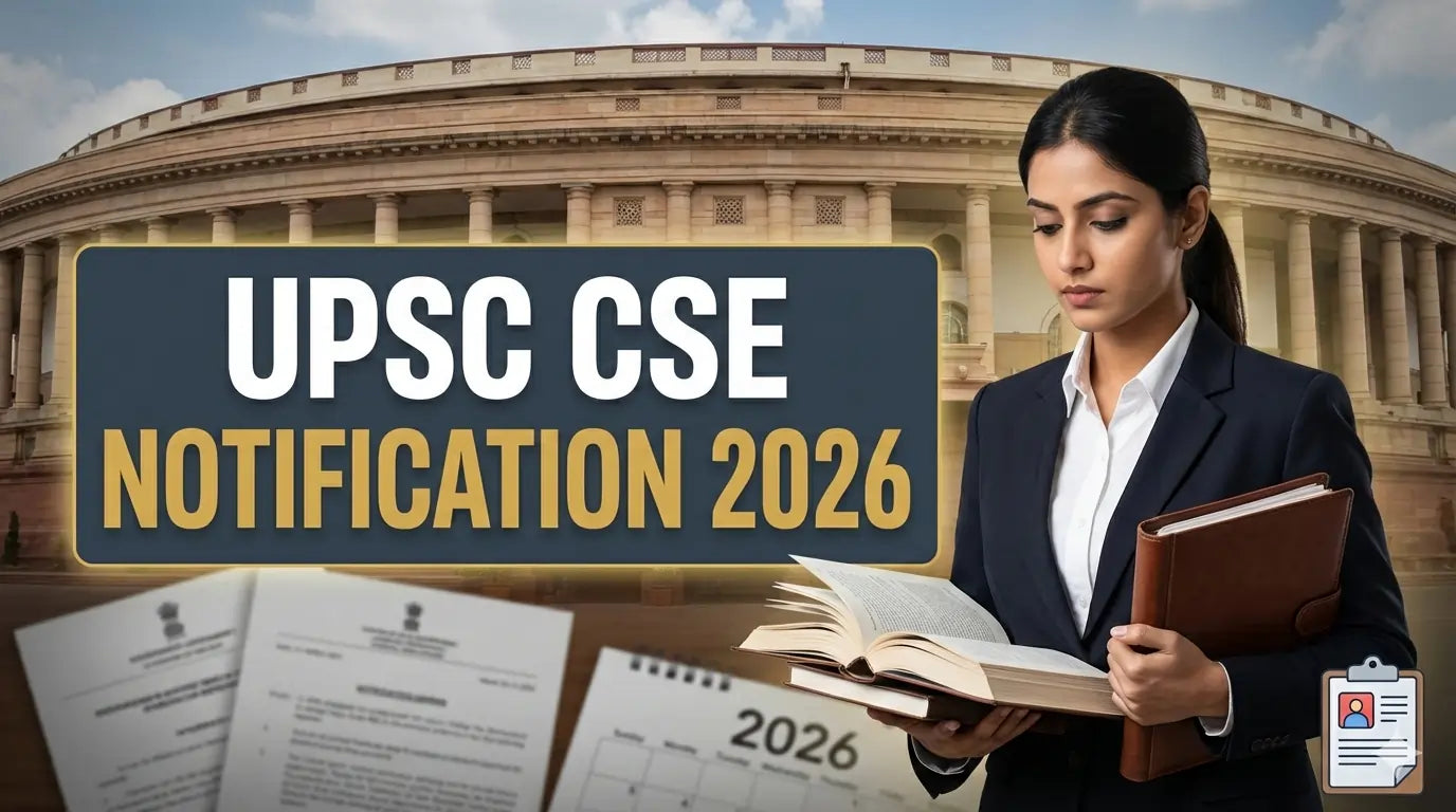 UPSC CSE 2026 Notification Released: Exam Dates, Eligibility ...