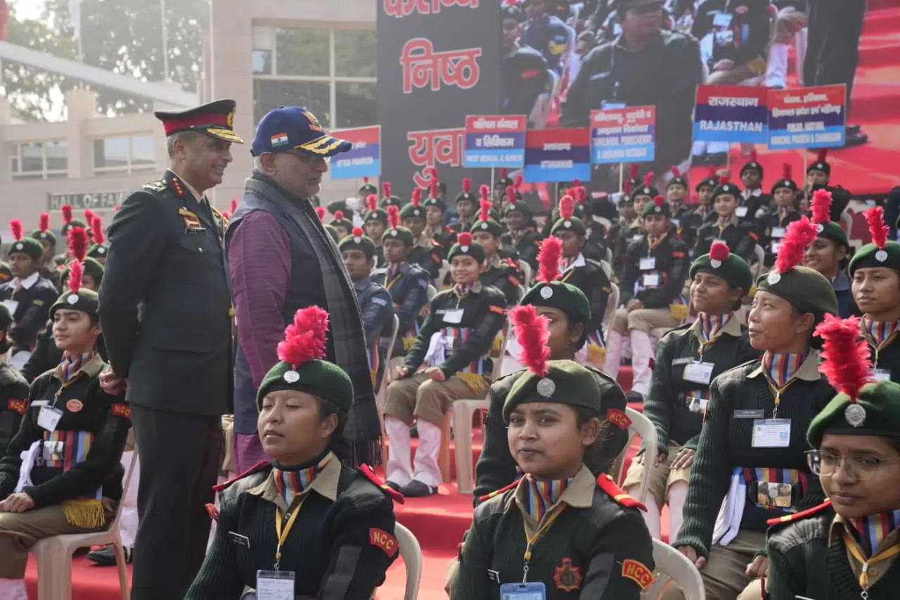 Vice-President Radhakrishnan Launches NCC Republic Day Camp 2026 in New ...