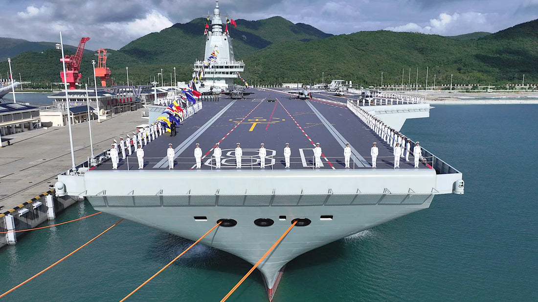 China Launches Advanced Electromagnetic Catapult Aircraft Carrier Fujian
