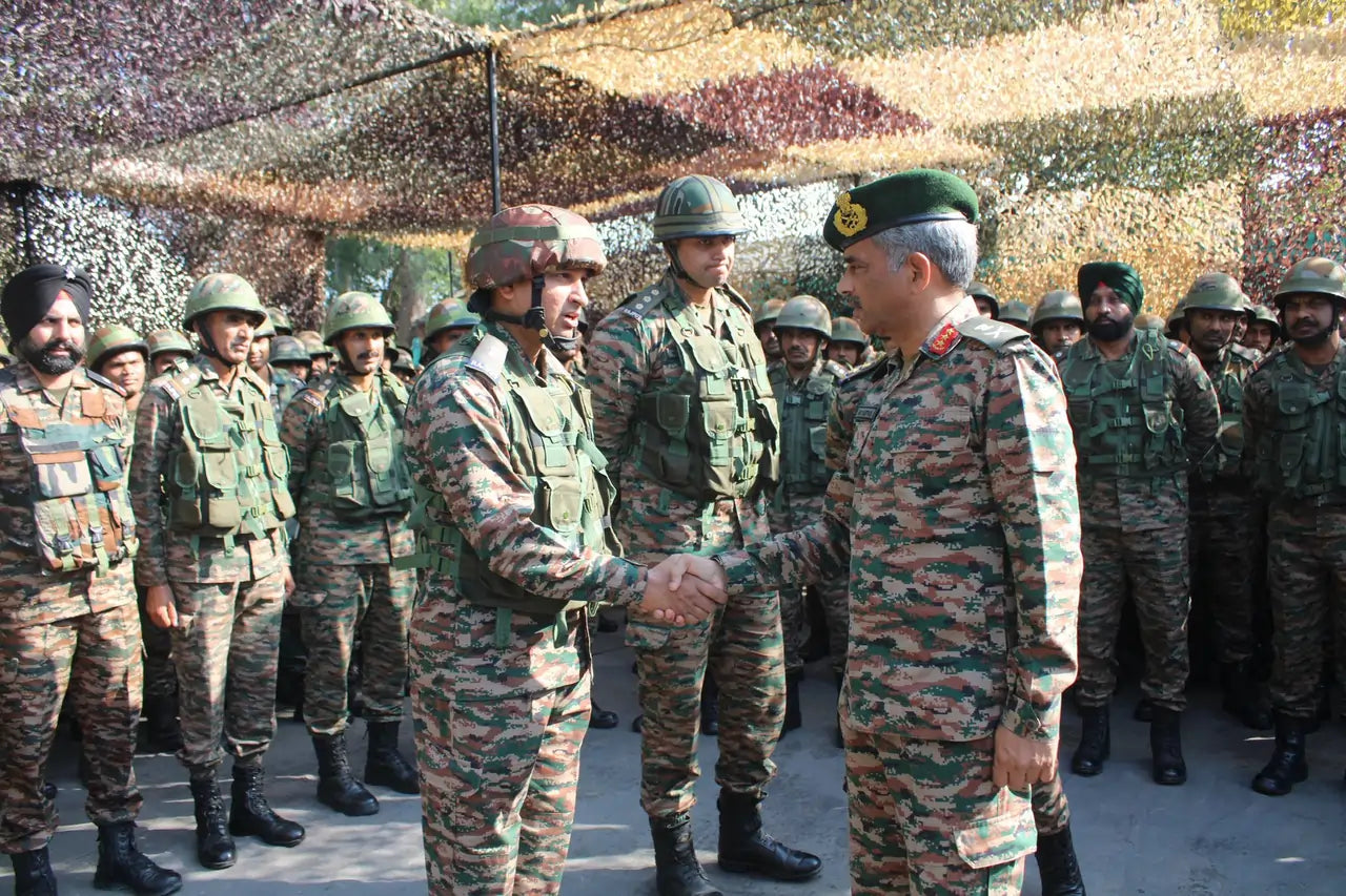 Lt Gen Manoj Kumar Katiyar Evaluates Military Readiness in Key Northern ...