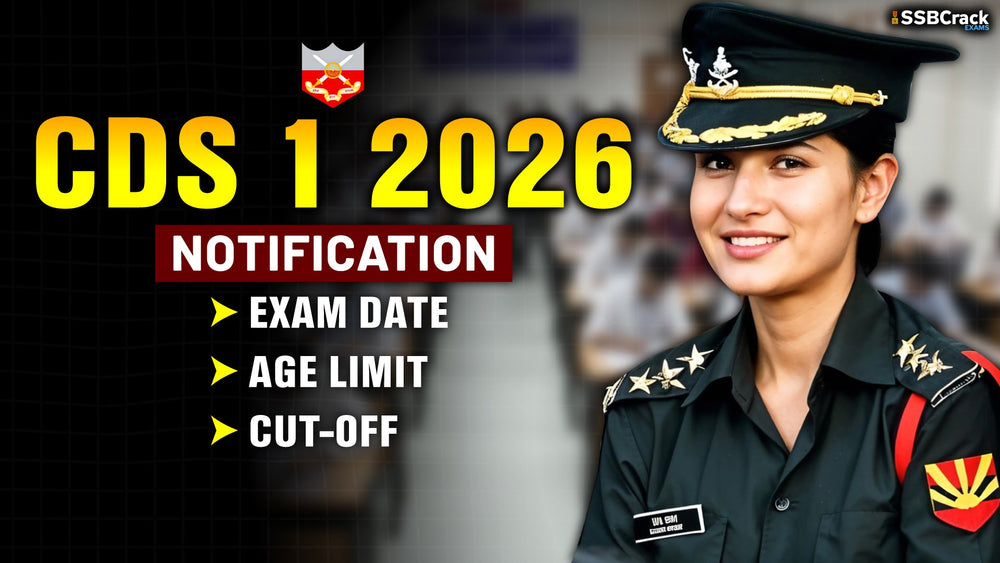 CDS 1 2026 Notification Out Now – Eligibility, Exam Date, Syllabus