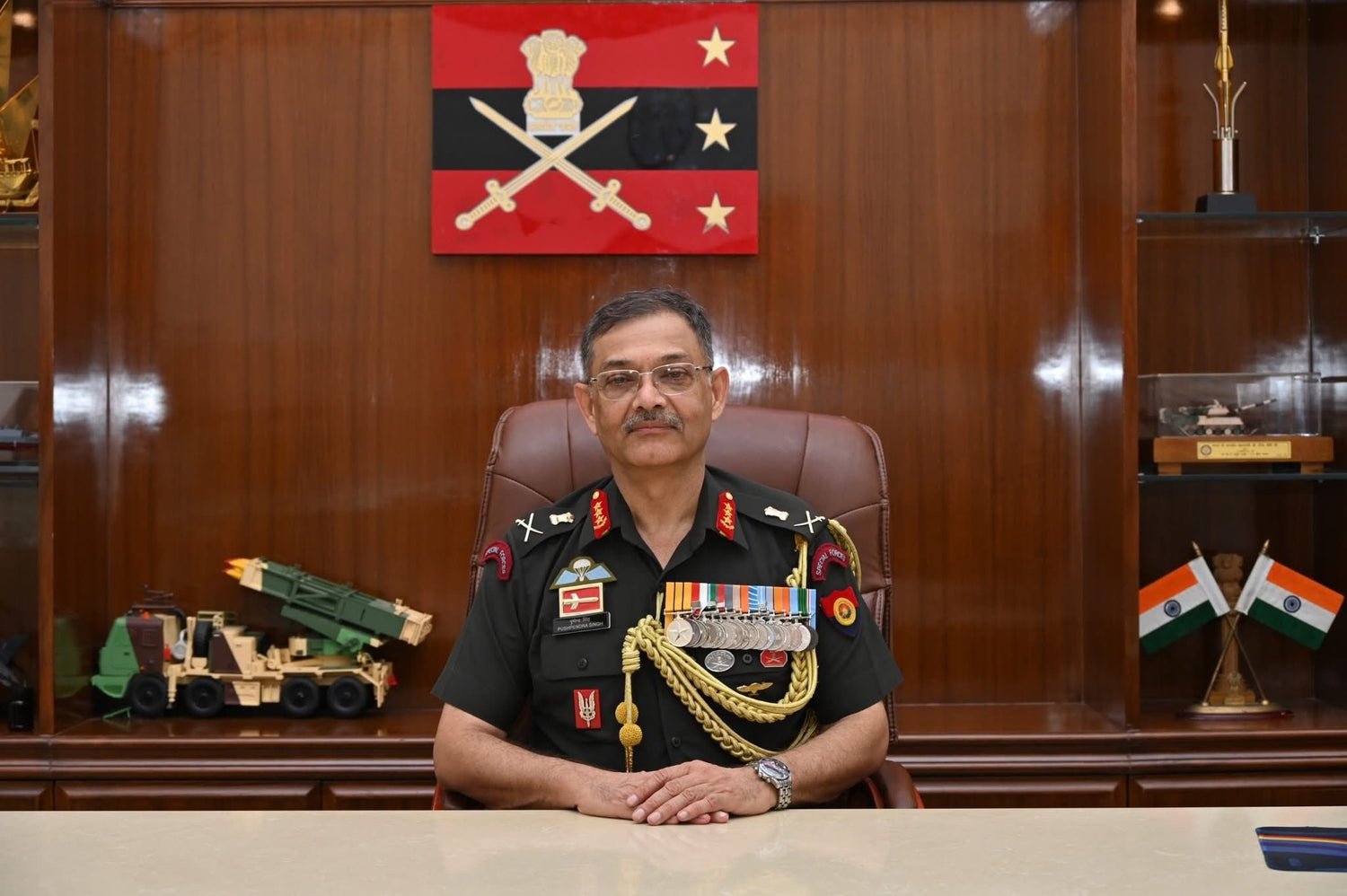 Lieutenant General Pushpendra Singh Assumes Role as Vice Chief of the Indian Army Staff