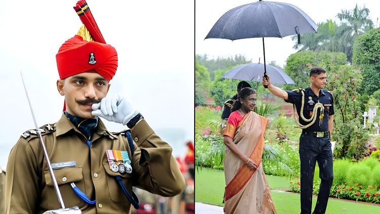 Meet Major Rishabh Singh Sambyal: From 4 Para SF to President's Aide and Internet Sensation