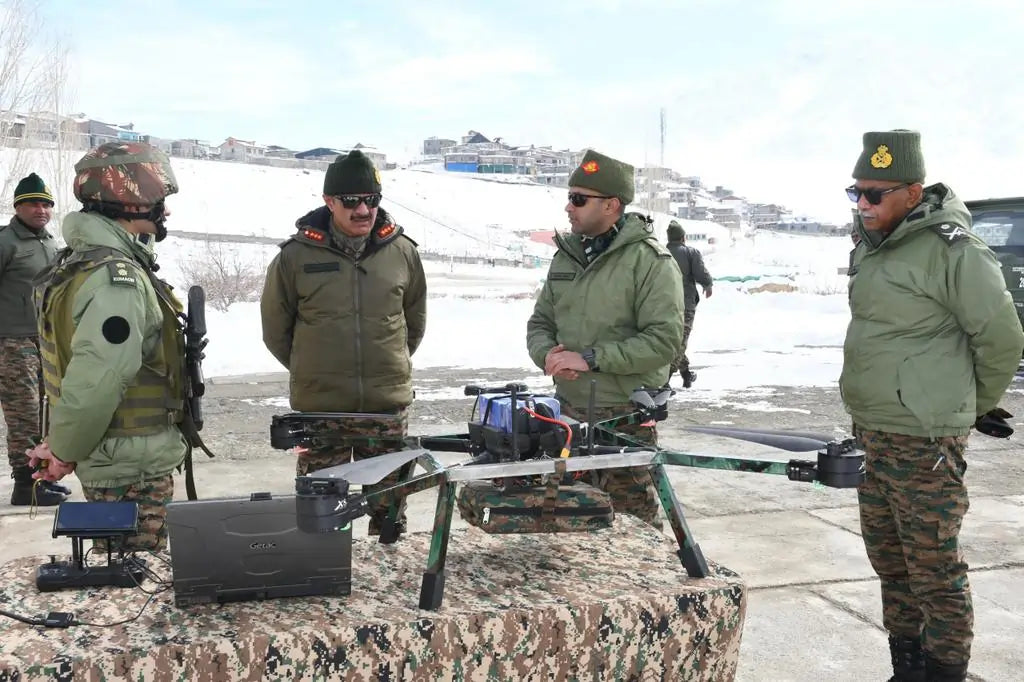 Lt Gen Hitesh Bhalla Assesses Combat Readiness of Fire and Fury Corps