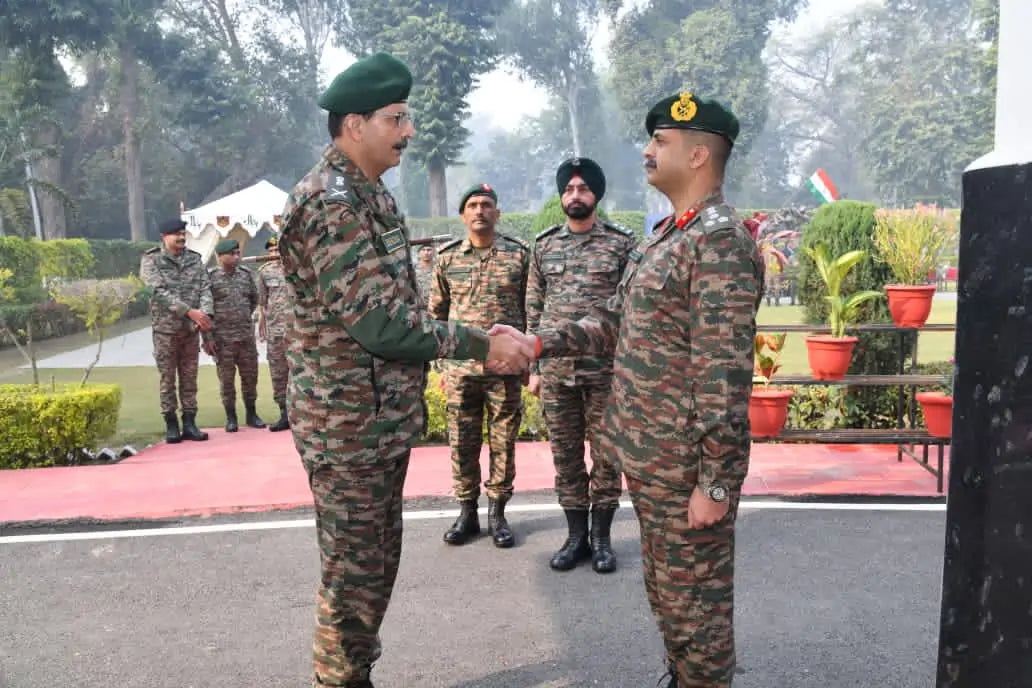 Lt Gen Devendra Sharma Evaluates Training Advancements at JLA Bareilly