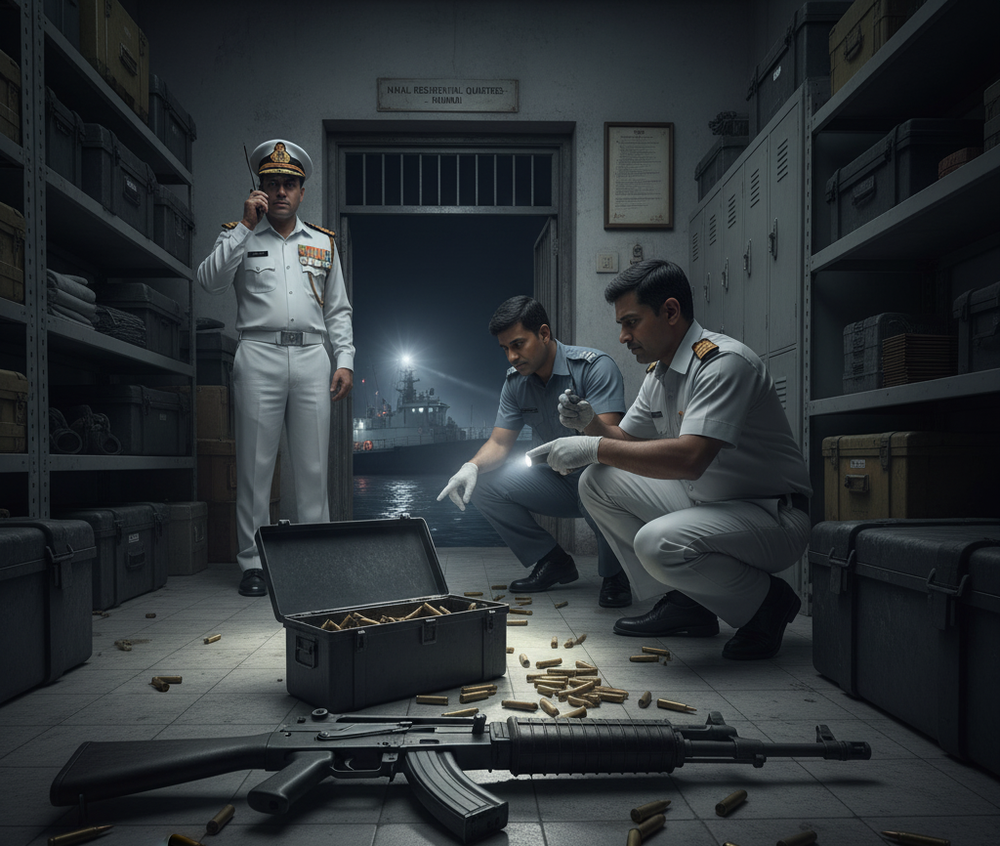 Missing Rifle and Ammunition from Indian Navy’s Mumbai Post Sparks ...