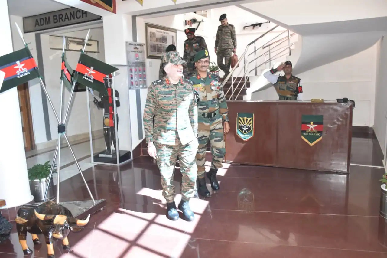 Lt Gen Abhijit S Pendharkar Assesses Security and Operational Readiness ...