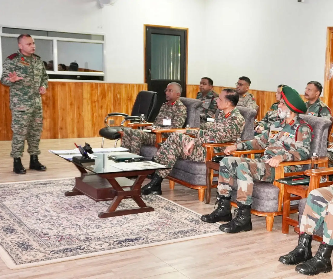 Lt Gen Girish Kalia Assesses Security and Operational Readiness of ...