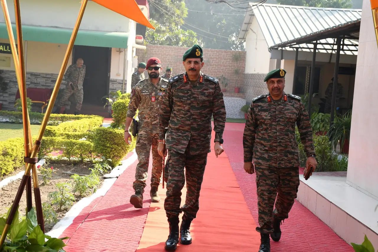 Lt Gen Devendra Sharma Reviews Military Training Advancements at RVC ...