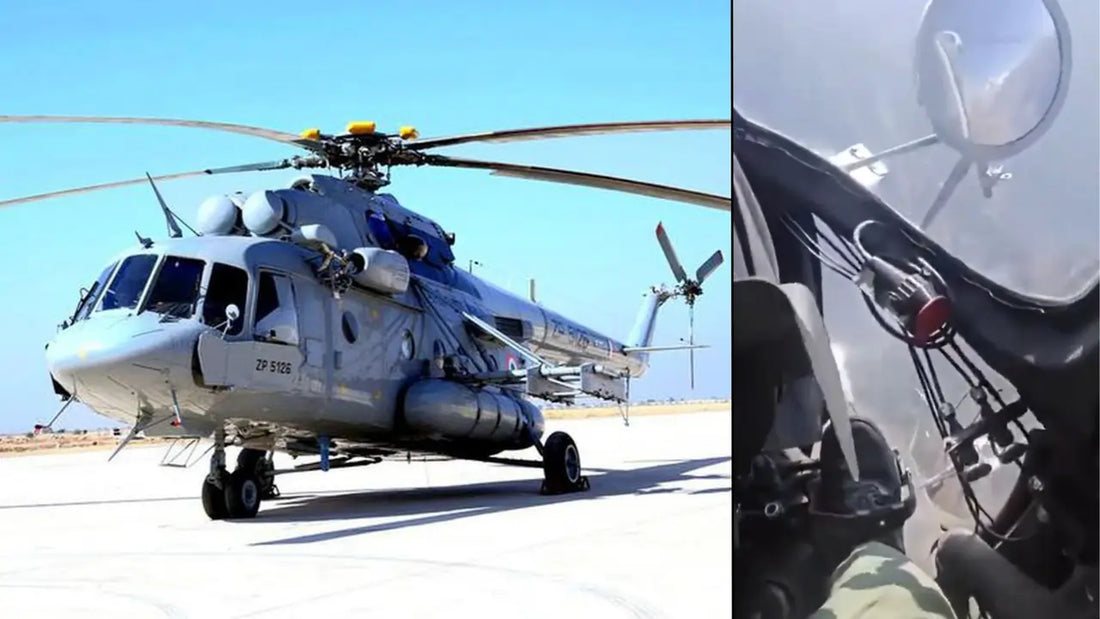 Indian Air Force Deploys Mi-17 V5 Helicopter for Forest Firefighting in ...