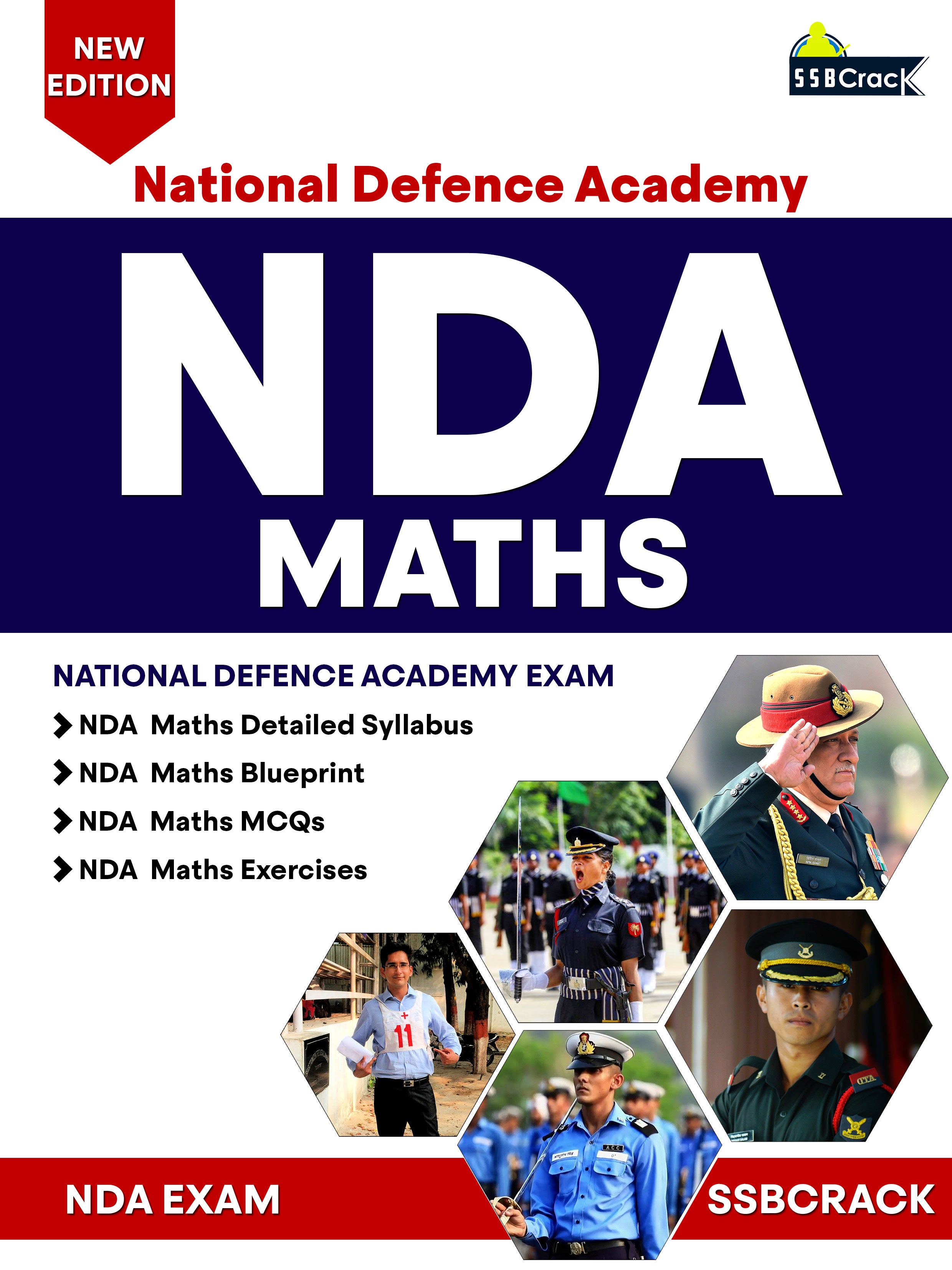 NDA Exam Maths eBook [1000+ Solved Questions]